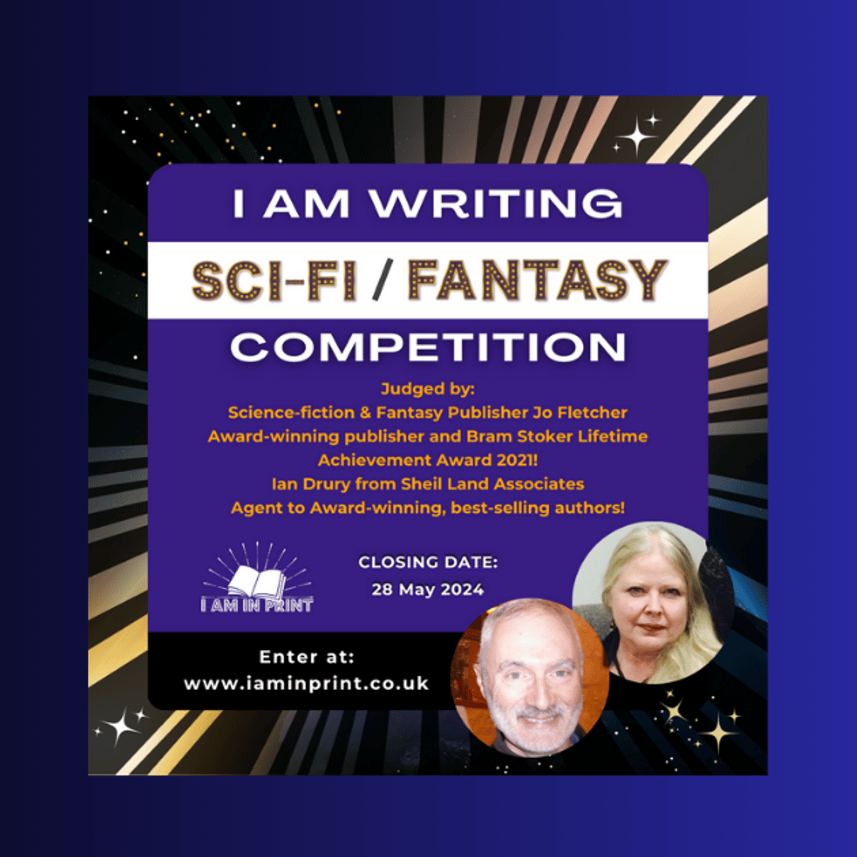 "I Am Writing Sci-Fi / Fantasy Competition 2024" - organised by I Am ...