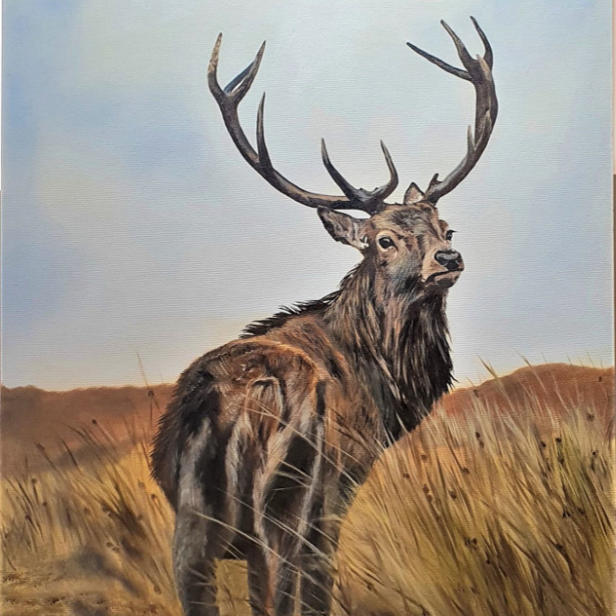 "His Majesty" by Neil Alan Prior (Oil Painter) on Zealous