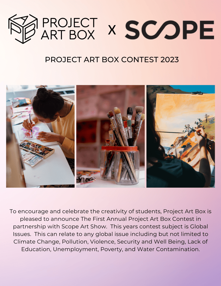 "2023 PROJECT ART BOX CONTEST" - organised by Project Art Box on Zealous